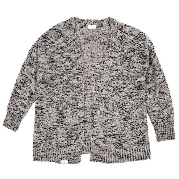 Simply Southern | Sweaters | Tutti Fruity Popcorn Cardigan Mixed Gray ...